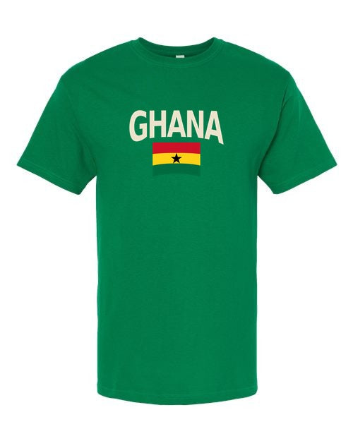 Ghana Soccer Tee 2026 — Classic Name & Flag | N... | NYC Factory