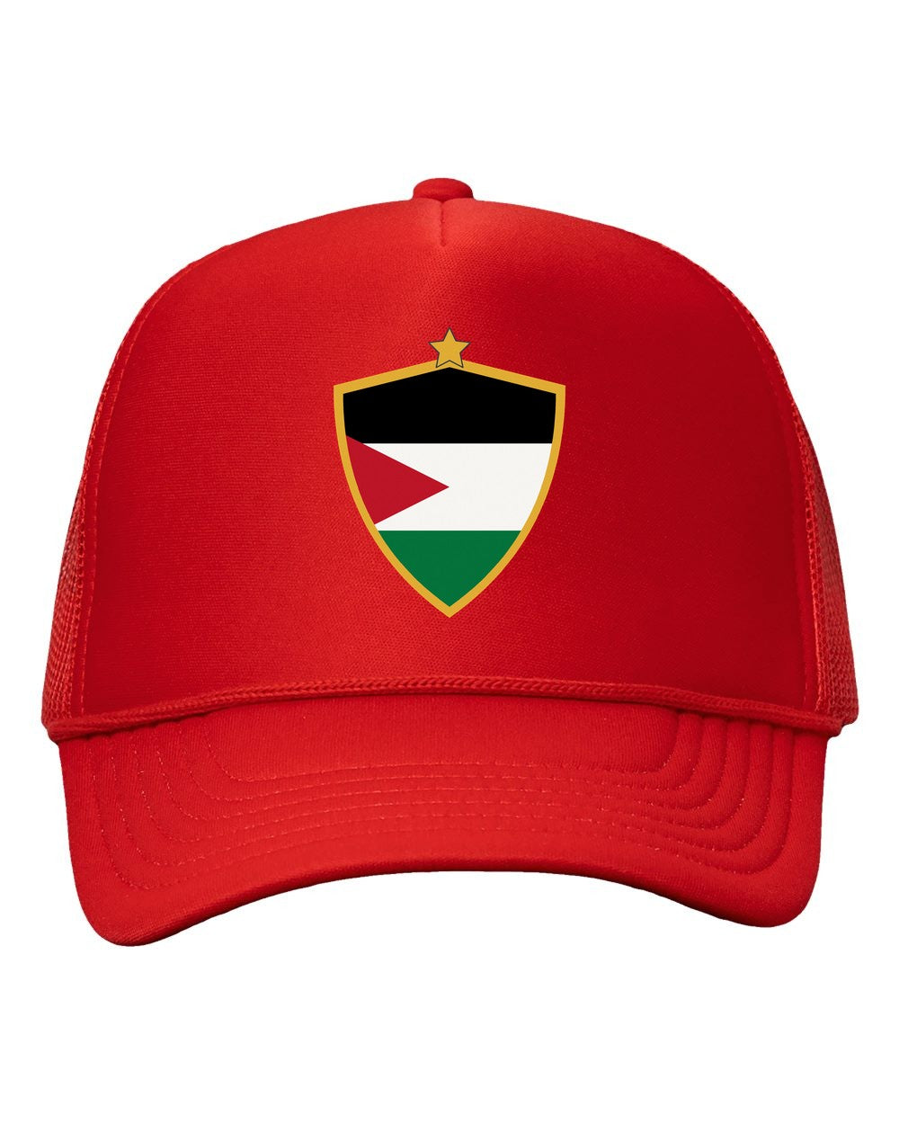 Jordan Soccer Trucker Cap 2026 — Retro National Crest | NYC Factory